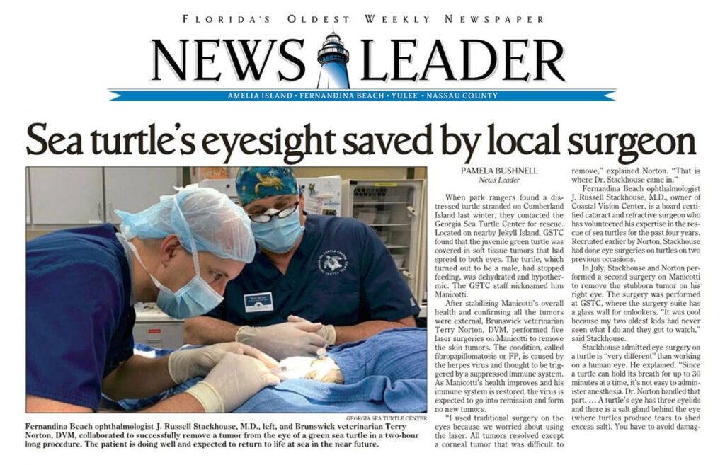 Doctor Russell Stackhouse, M.D. at Coastal Vision Center